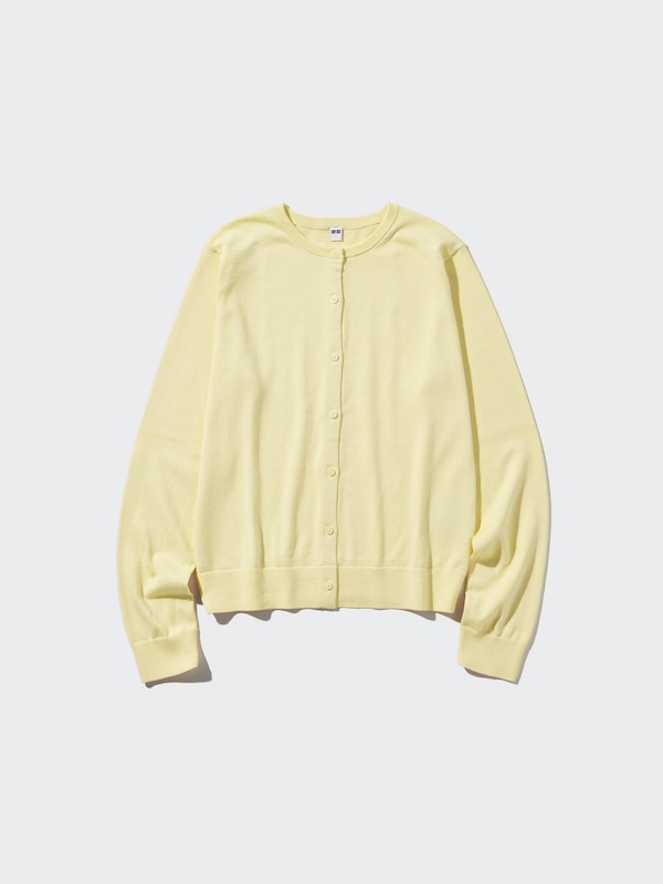UV Protection Crew Neck Cardigan | UNIQLO US