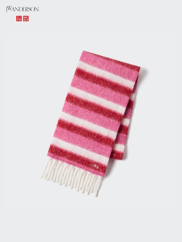 Women's Striped Chunky Stole | UNIQLO UK