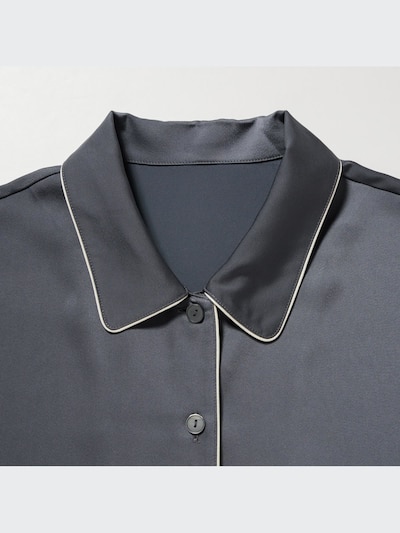 Women's Satin Short-Sleeve Pajamas | UNIQLO US