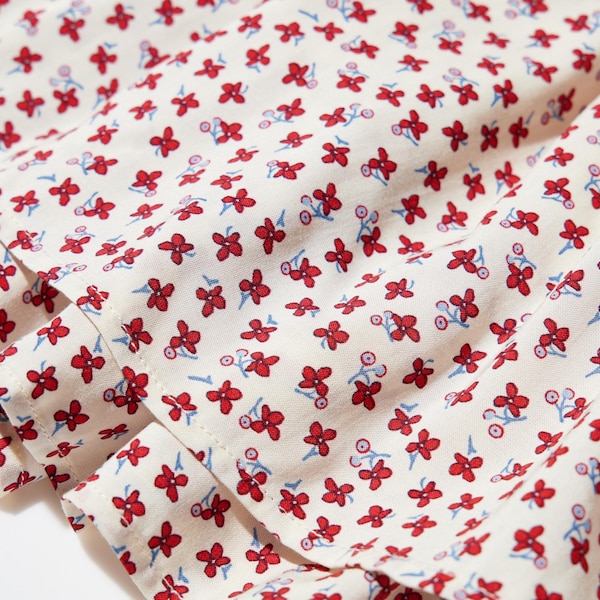 Rayon Flower Mini Skort | UNIQLO US