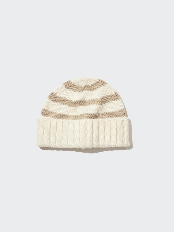 HEATTECH Striped Knitted Cap | UNIQLO US