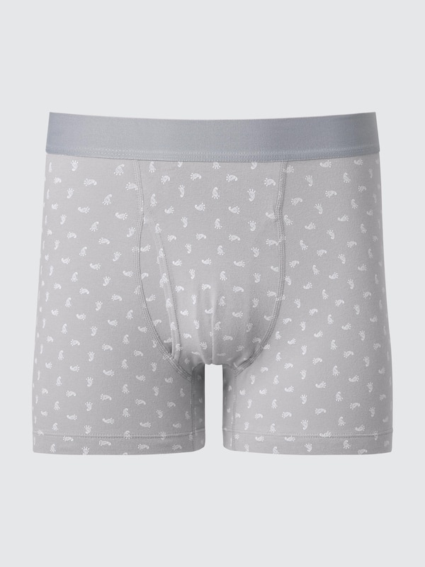 Cotton Printed Boxer Briefs | UNIQLO US