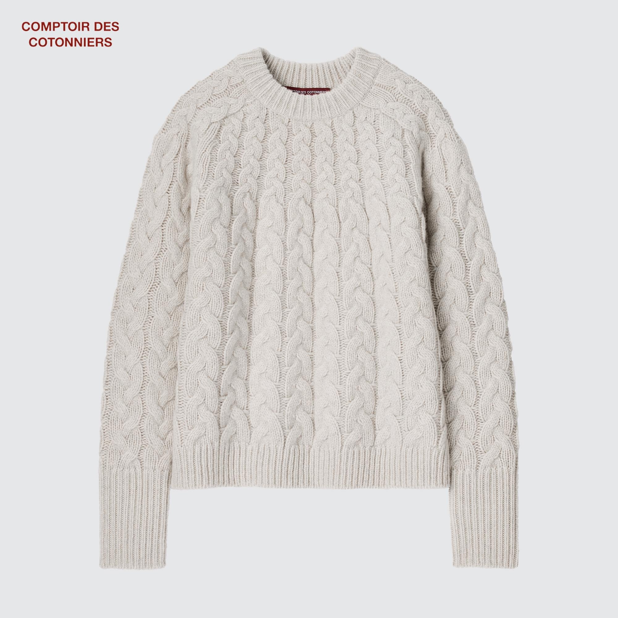 Pull En Laine Mérinos Col Rond | UNIQLO FR