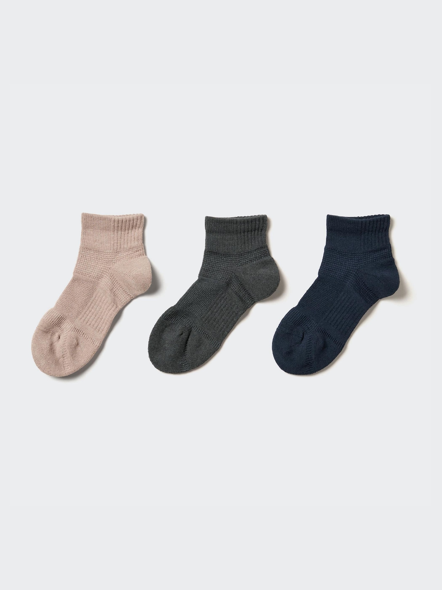 Short Sport Socks | 3 Pairs | UNIQLO US