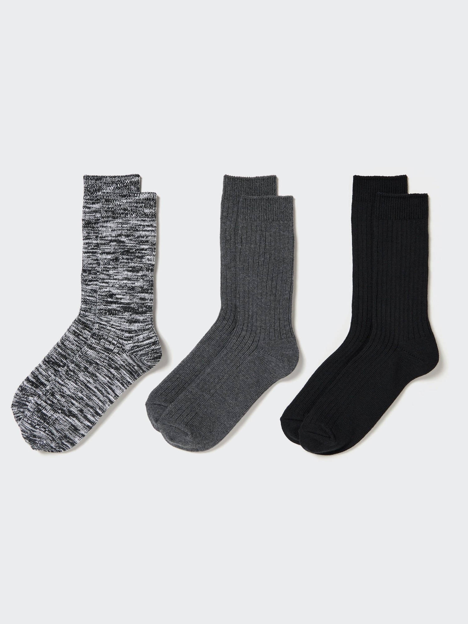 Mix Yarn Socks (3 Pairs) | UNIQLO US