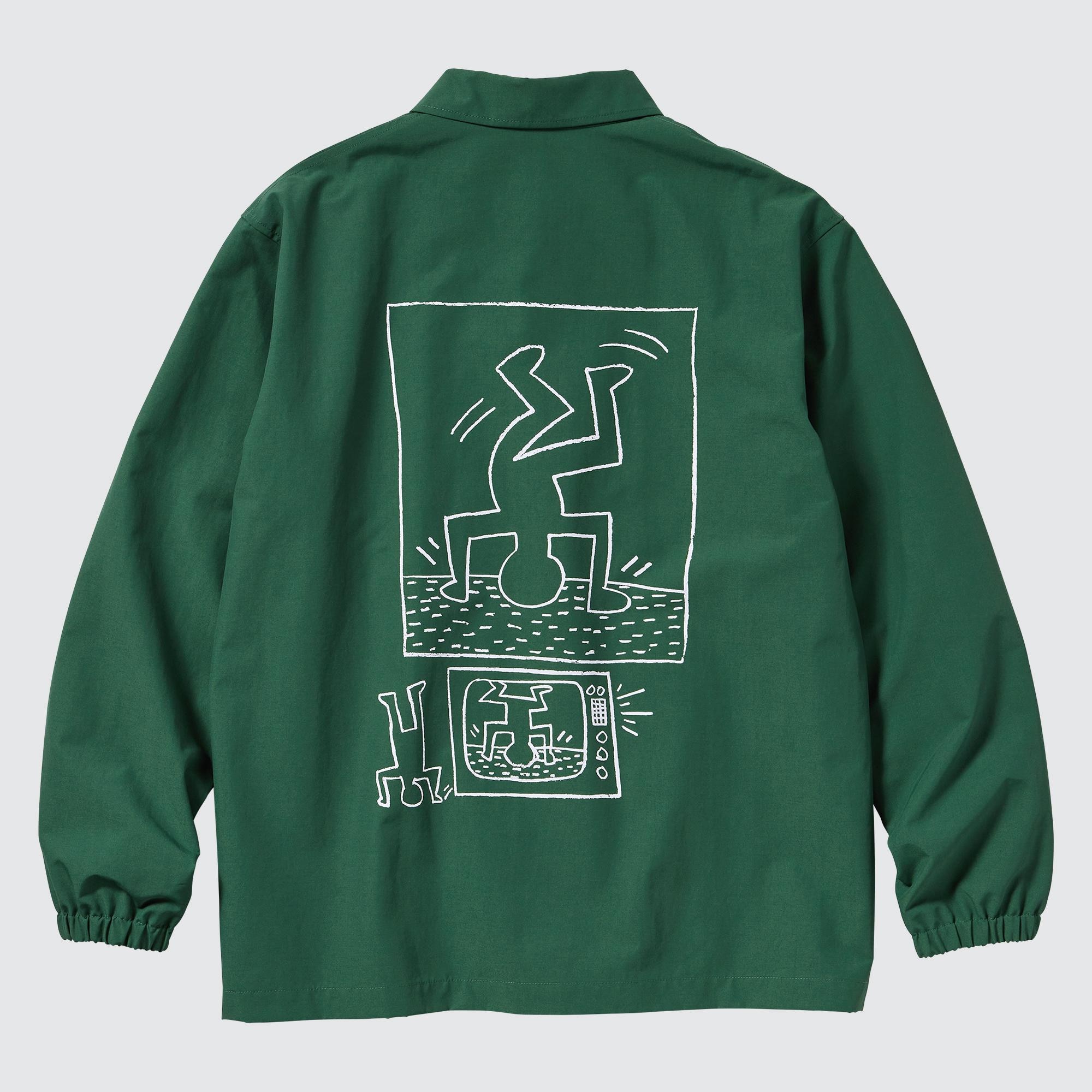Keith Haring Subway Drawings Coach Jacket | UNIQLO NL