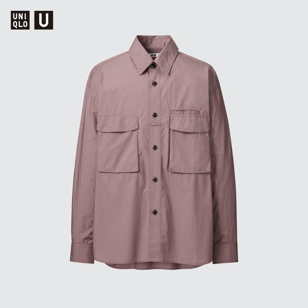 Utility Oversized Long-Sleeve Shirt | UNIQLO US