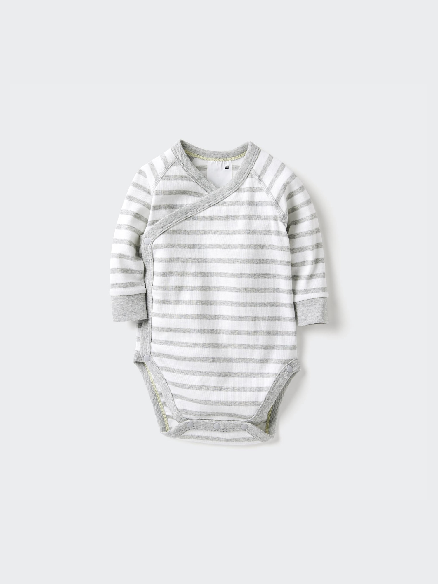 Baby Striped Long Sleeve Bodysuit | Open Front | UNIQLO US