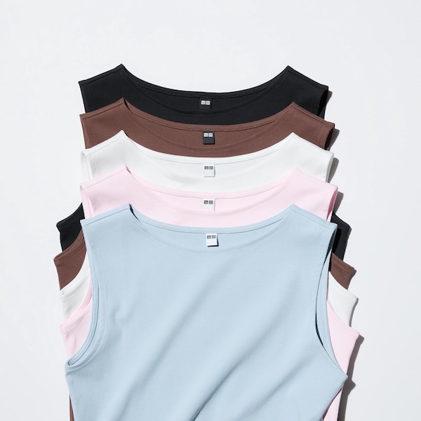 Boat Neck Sleeveless Top | UNIQLO US