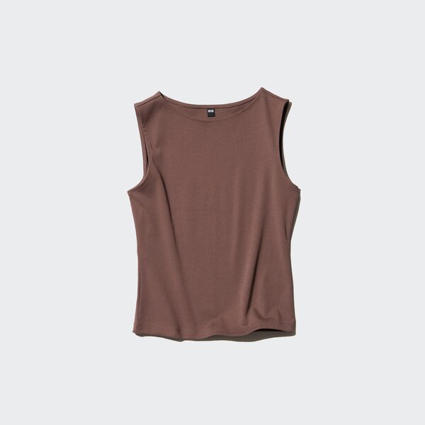 Boat Neck Sleeveless Top | UNIQLO US