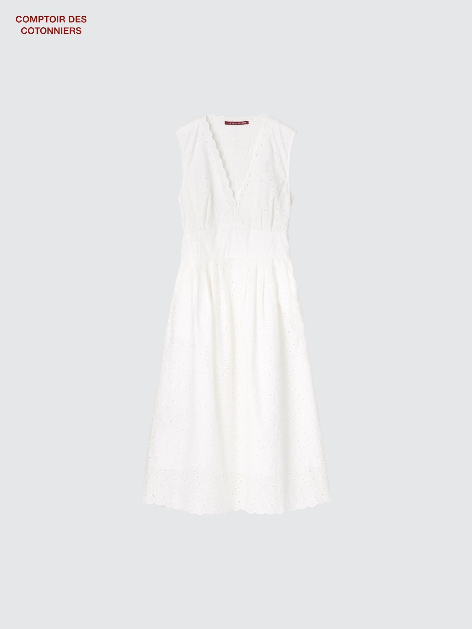 Women's Cotton Embroidered Dress | UNIQLO IT