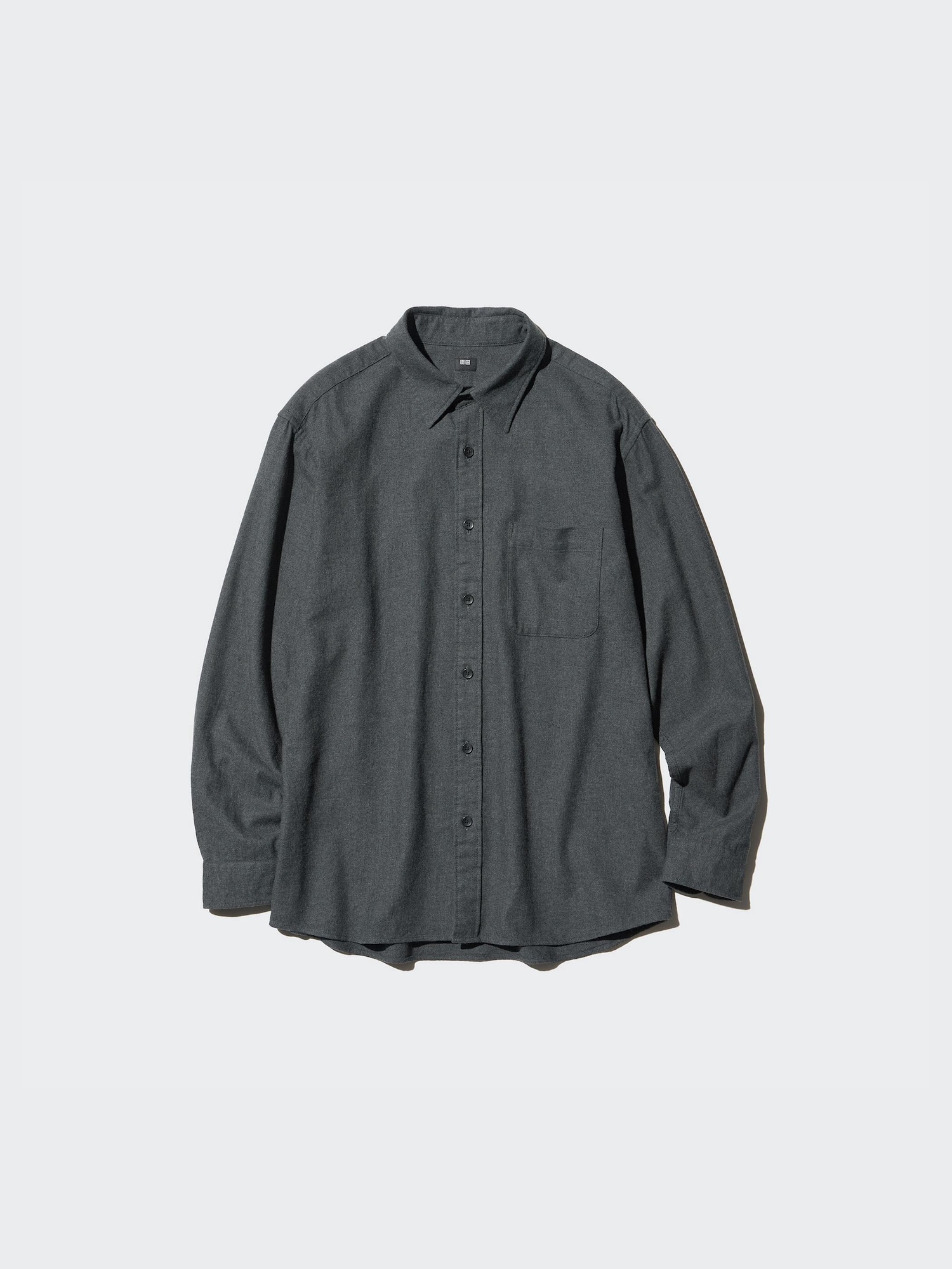 Unisex Flannel Shirt (Regular Collar) | UNIQLO SE