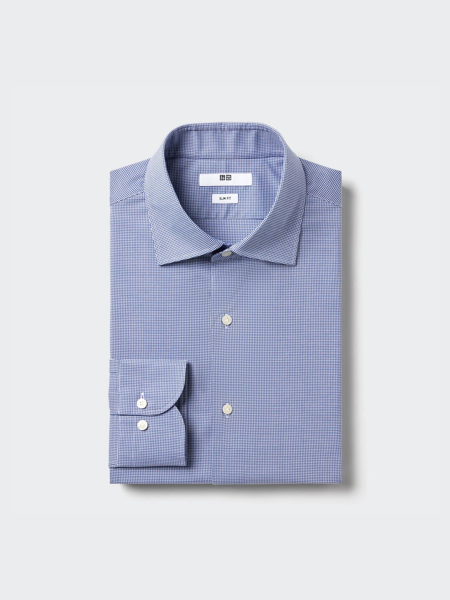 Men's Easy Care Slim Fit Shirt Long Sleeve (Spread Collar) | UNIQLO AU