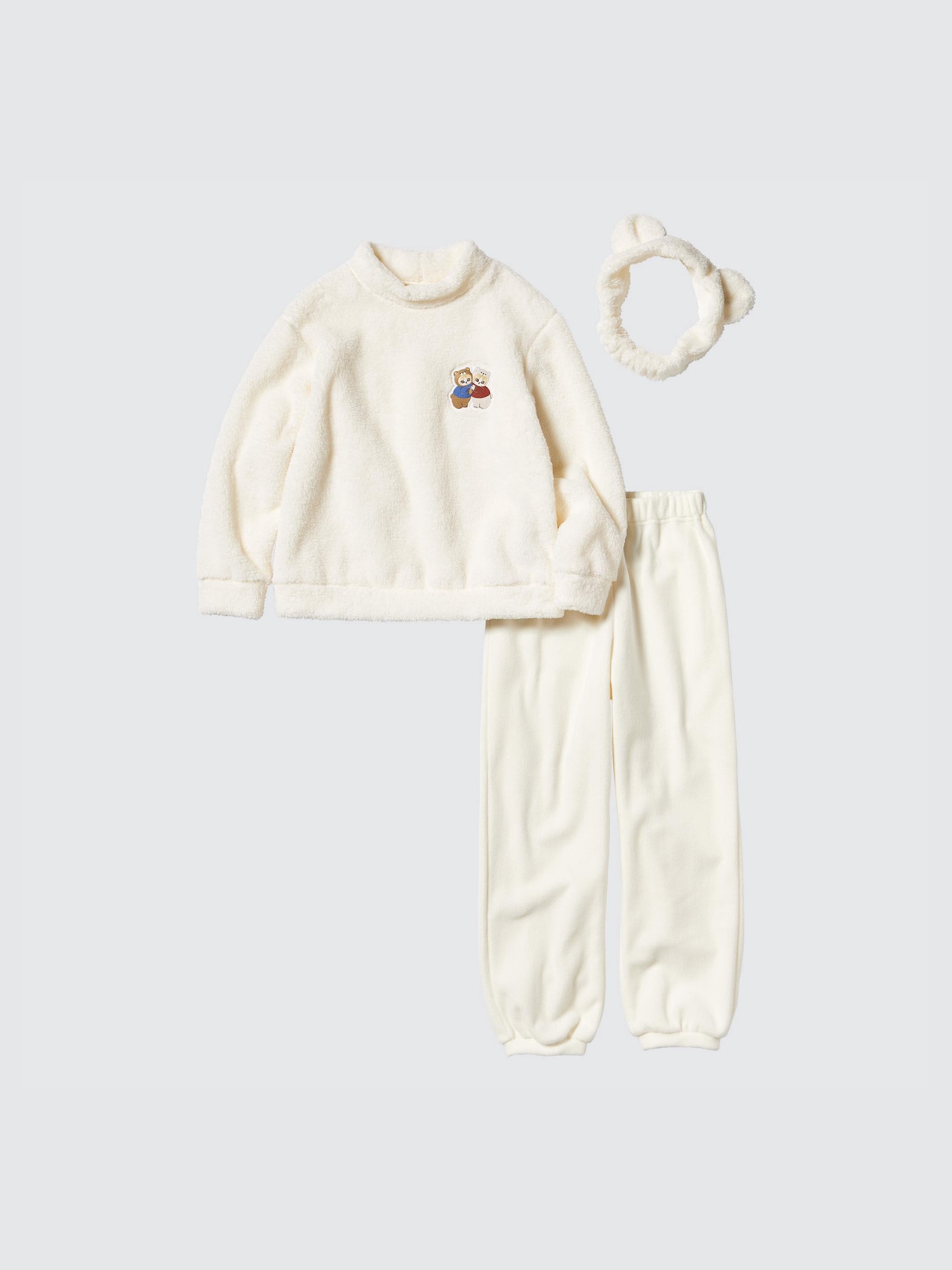Kids' Mofusand UT Graphic Fleece Set | UNIQLO UK