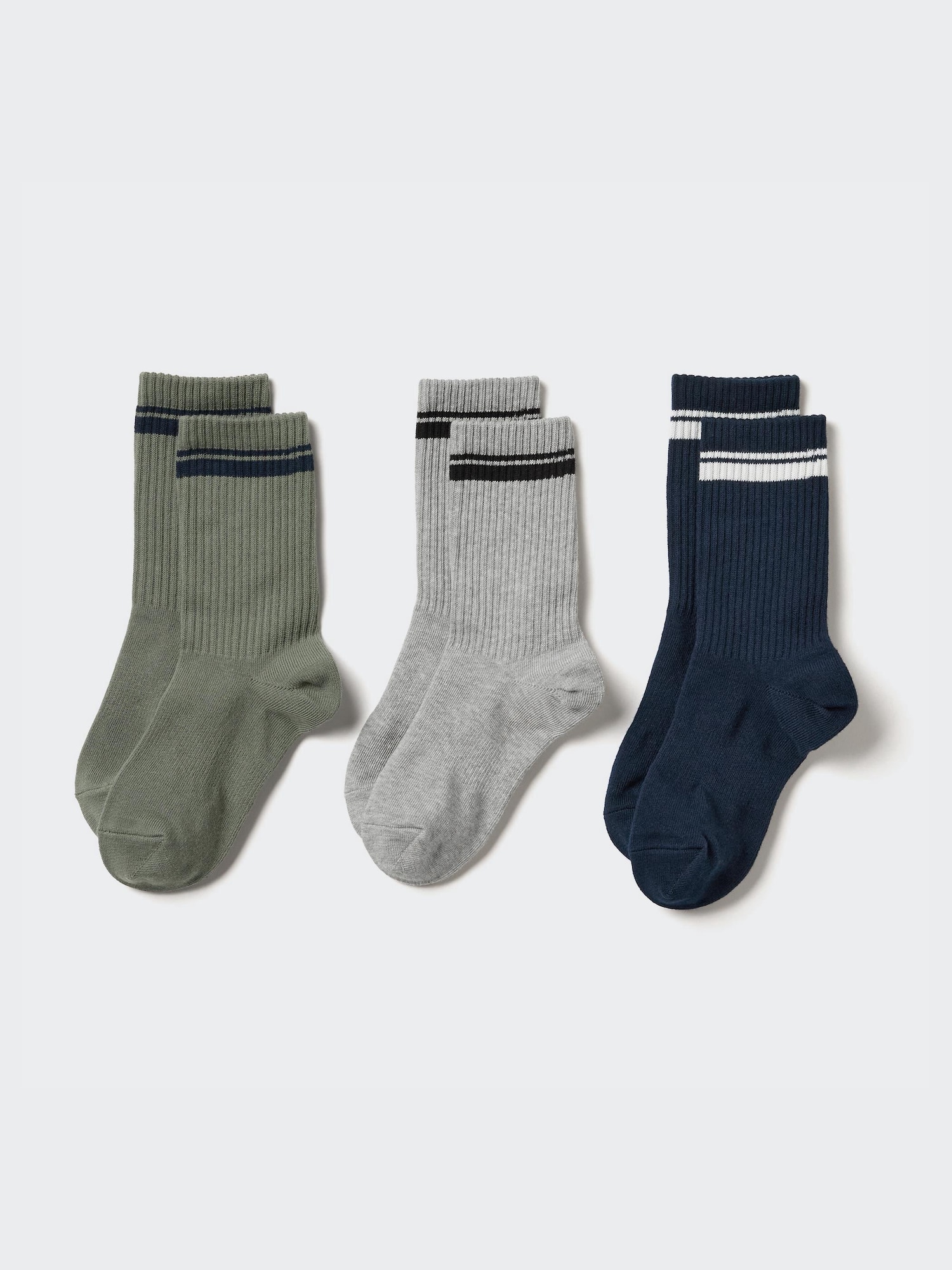 Regular Socks | 3 Pairs | UNIQLO US