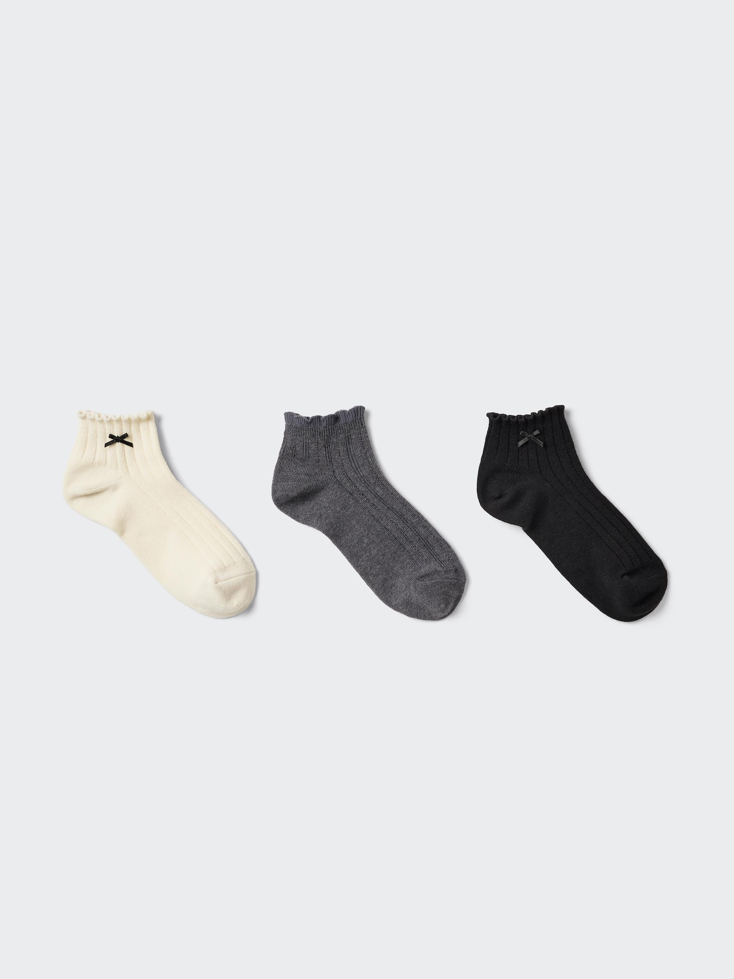 Short Socks | 3 Pairs | UNIQLO US