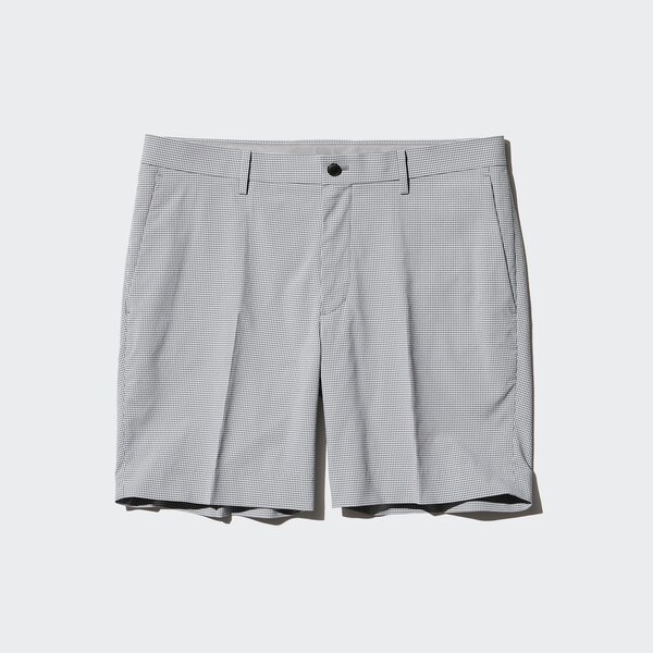 AirSense Printed Shorts (Checked, Wool-Like, 7") | UNIQLO US