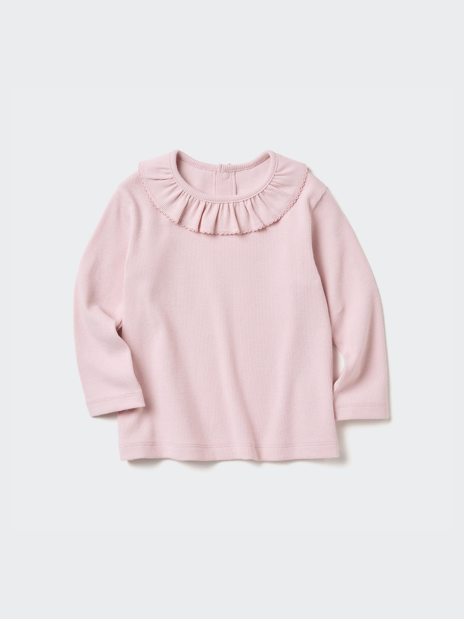 Babies' Toddler Crew Neck T-Shirt (Frill) | UNIQLO UK