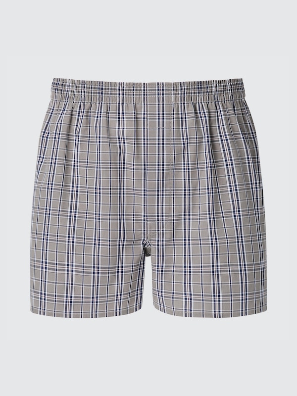 Men's Woven Checked Trunks | UNIQLO AU