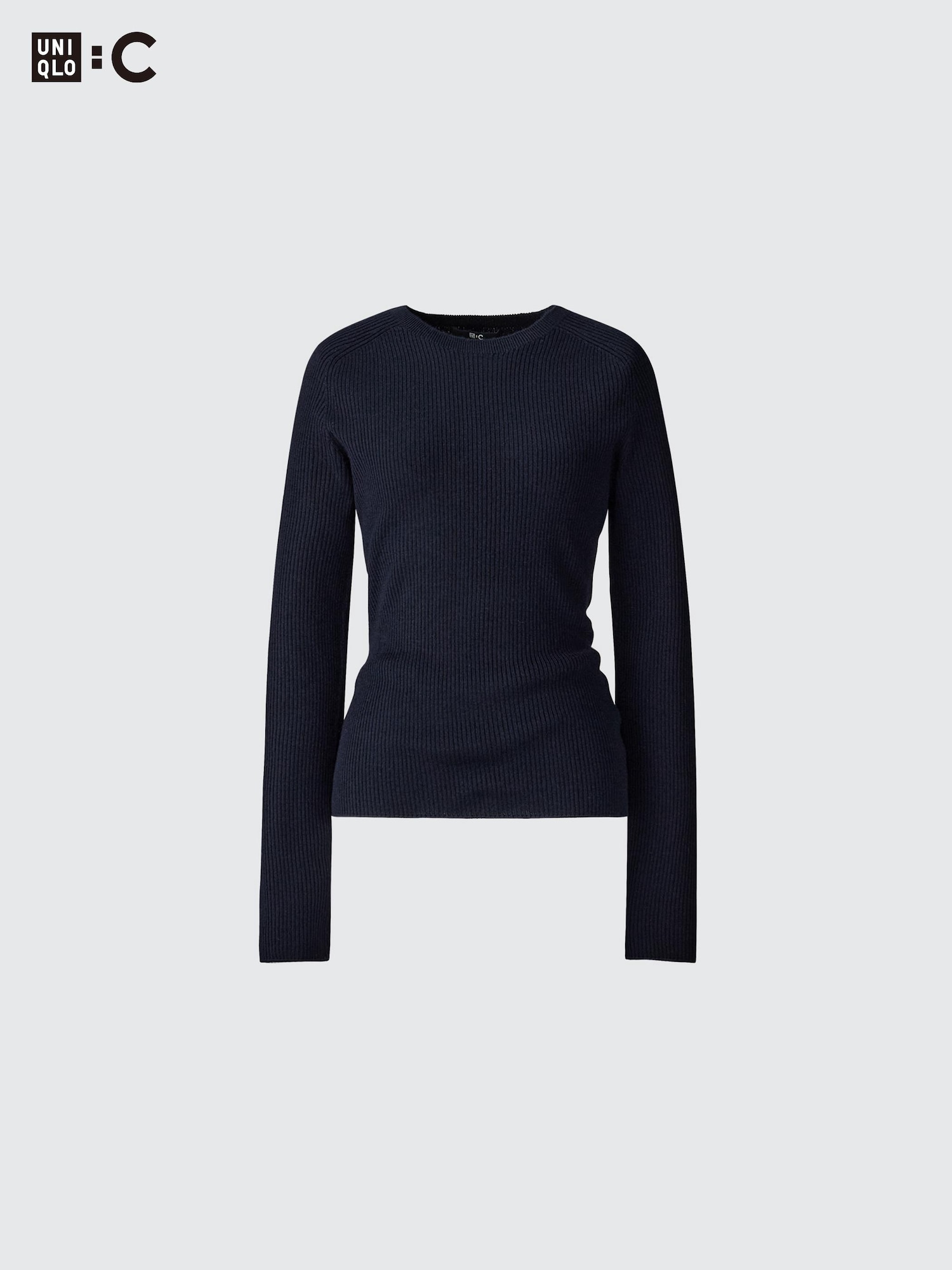 Women's 3D KNIT MERINO BLEND RIBBED SWEATER | UNIQLO CA