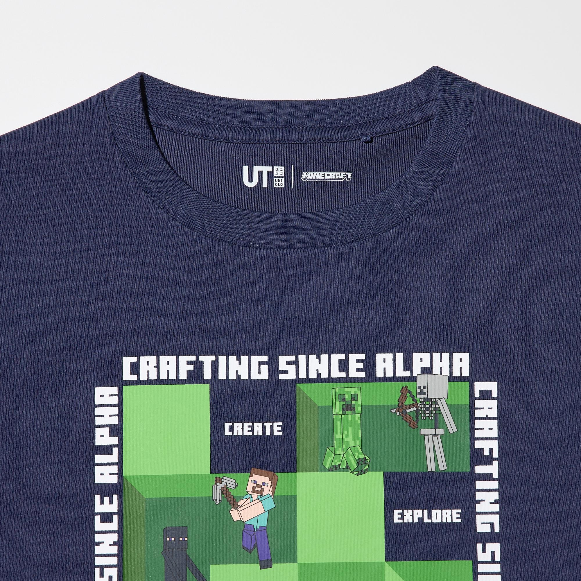 Minecraft UT Camiseta Estampado Gráfico Niños | UNIQLO ES