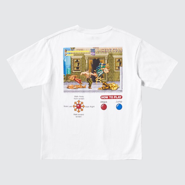 CAPCOM 40th UT (Oversized Short-Sleeve Graphic T-Shirt) | UNIQLO US