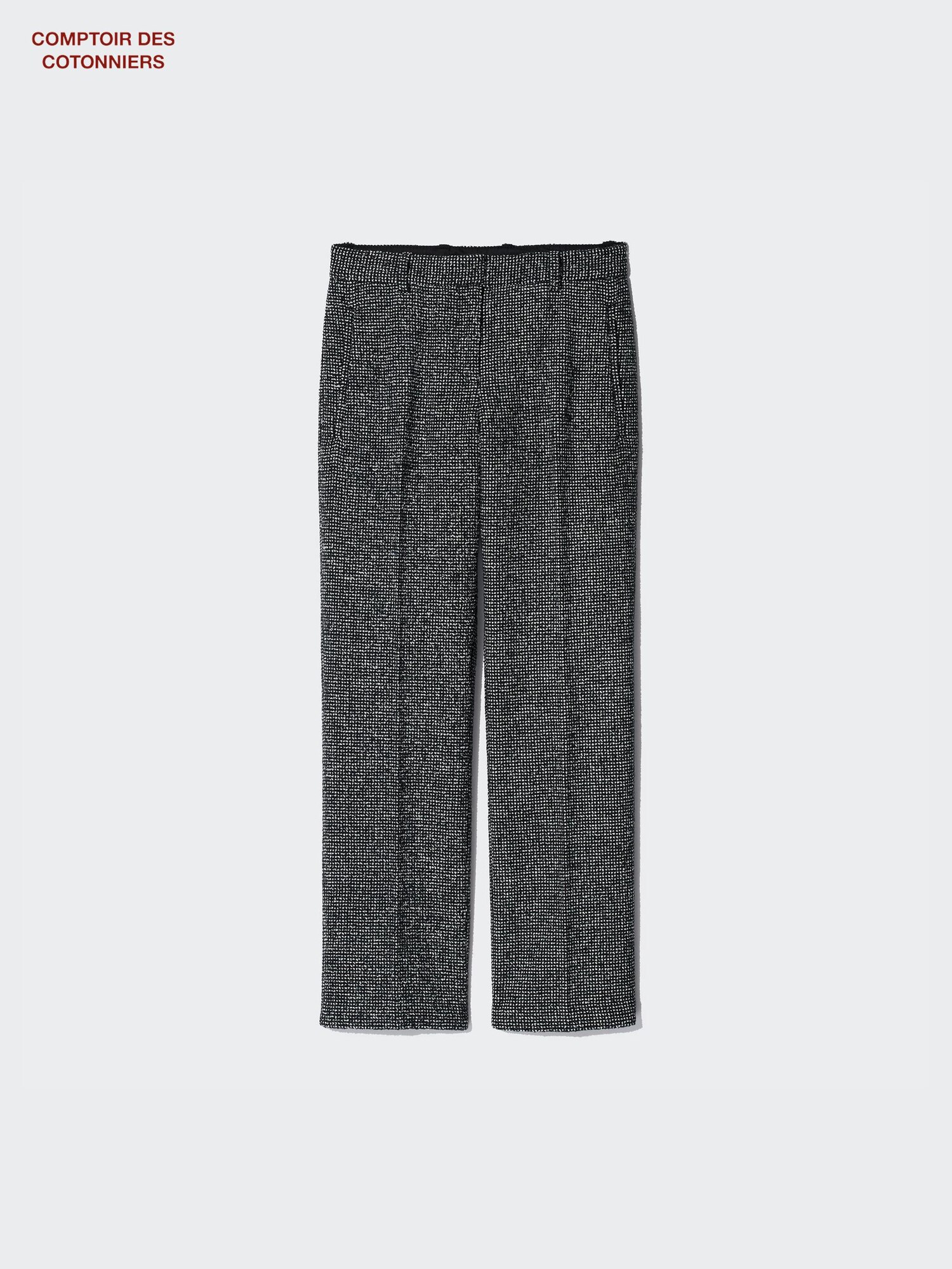 Tweed cigarette trousers store