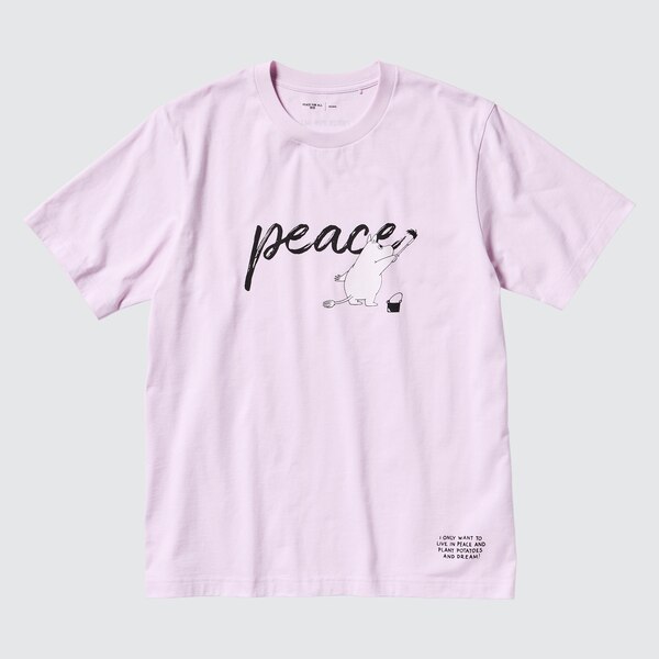 PEACE FOR ALL Short-Sleeve Graphic T-Shirt (MOOMIN) | UNIQLO US