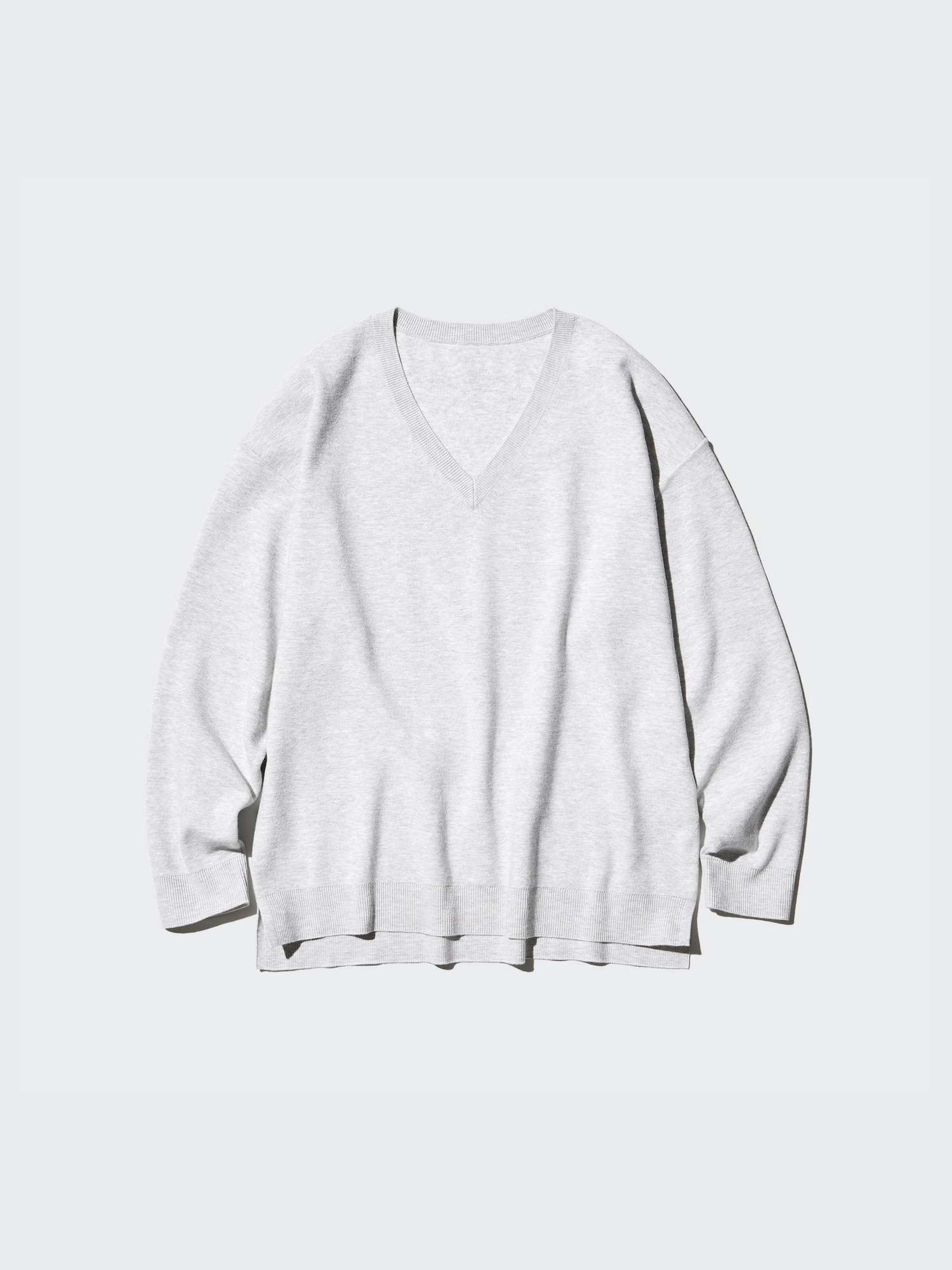 Women's Washable Milano V Neck Jumper | UNIQLO UK