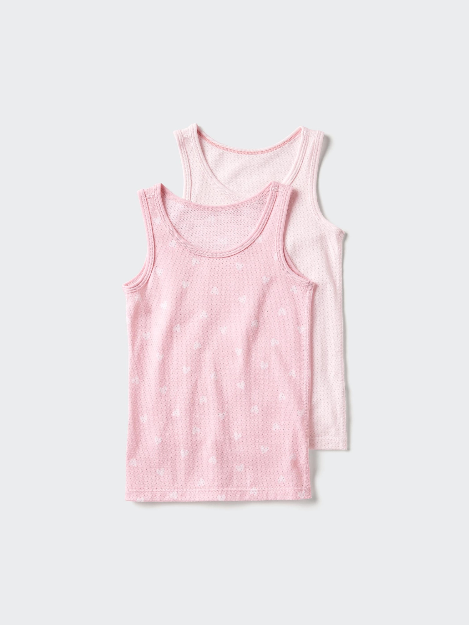 Babies' Cotton Mesh Vest Top (2 Pack, Printed) | UNIQLO LU