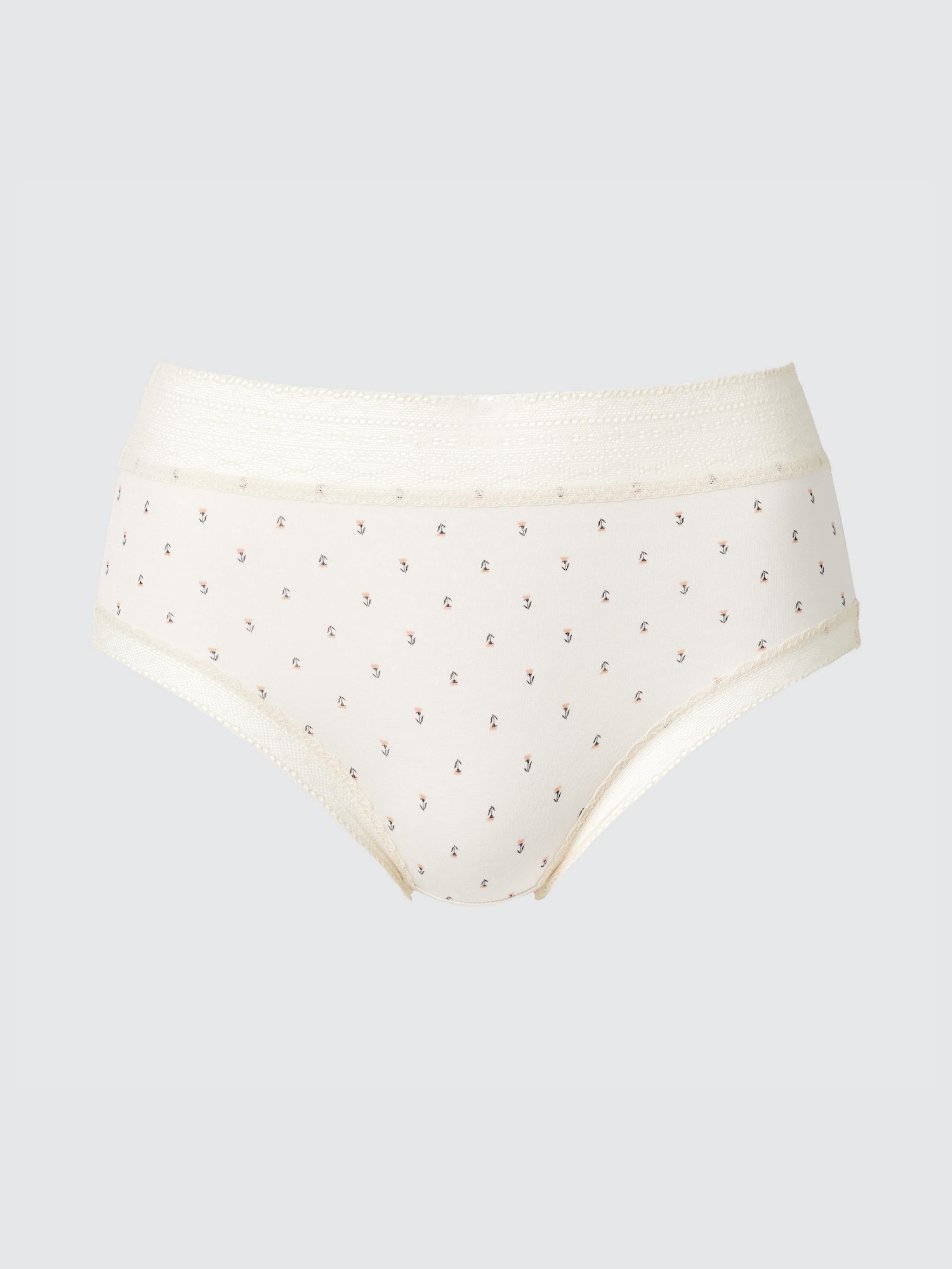 Lace High Rise Briefs | Small Flower | UNIQLO US
