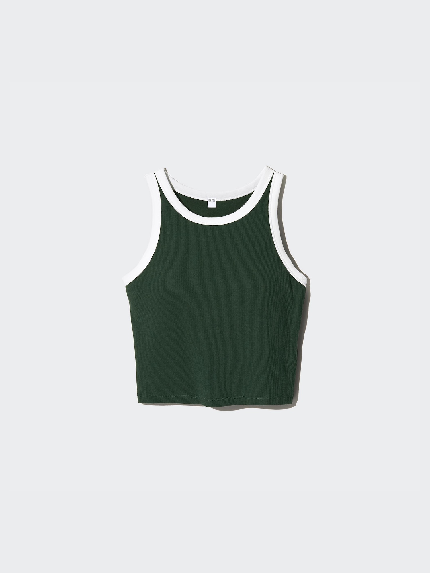 Women's Ribbed Cropped Sleeveless BRA TOP | UNIQLO AU