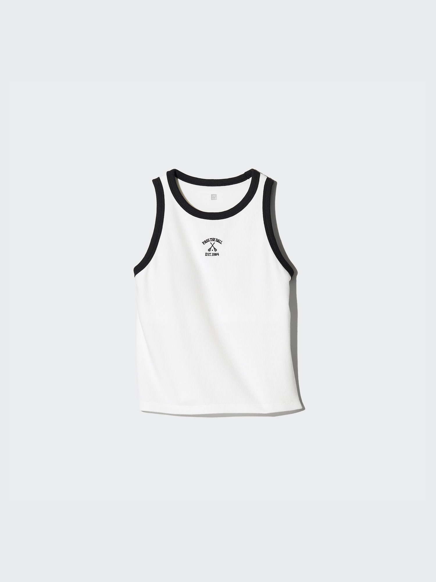 Kids' Ribbed Cropped Bra Top (Ringer) | UNIQLO FI