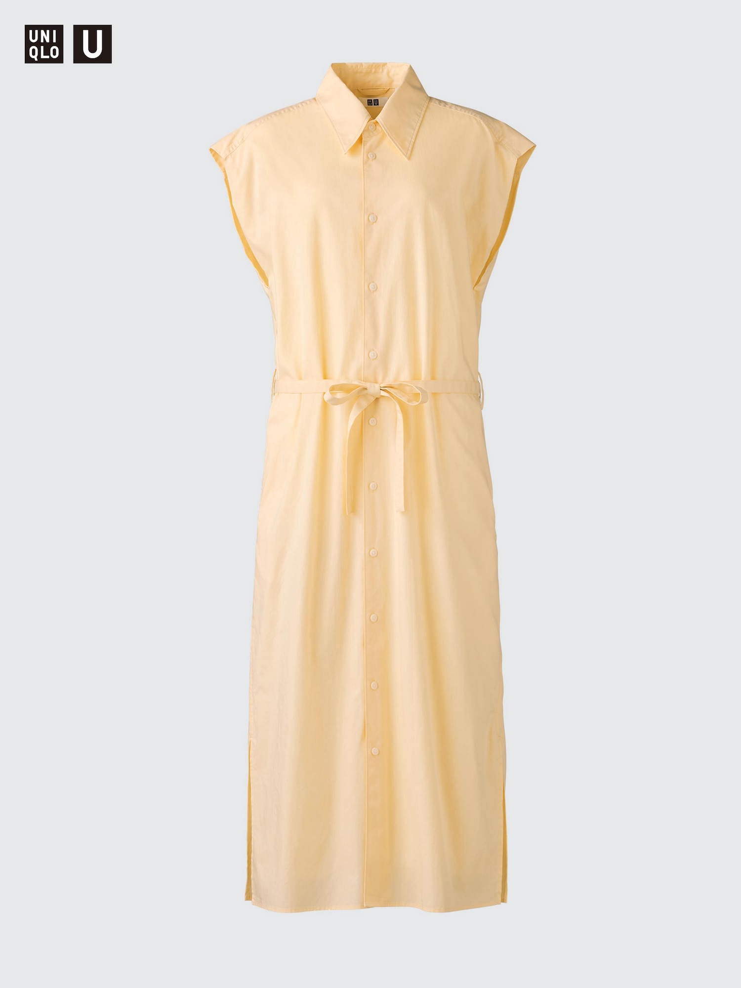 Women's Shirt Dress (Sleeveless) | UNIQLO UK