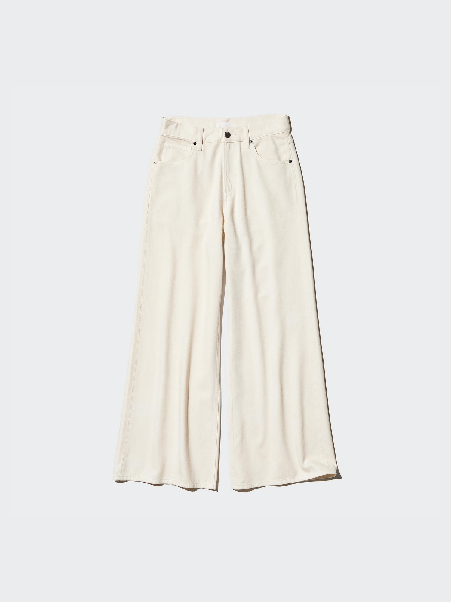 Women's Drapey Wide Flare Jeans | UNIQLO UK