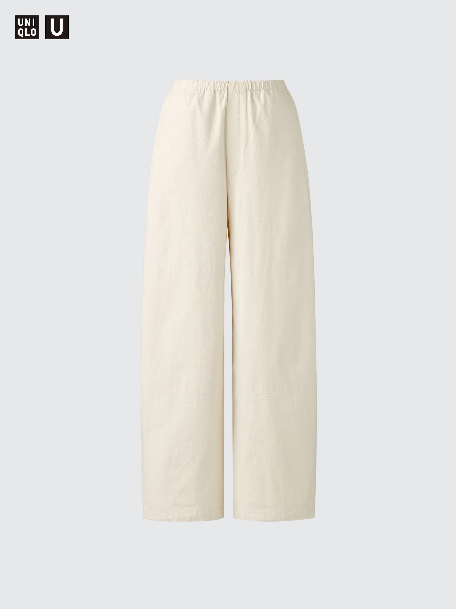 Women's Easy Curved Trousers | UNIQLO UK