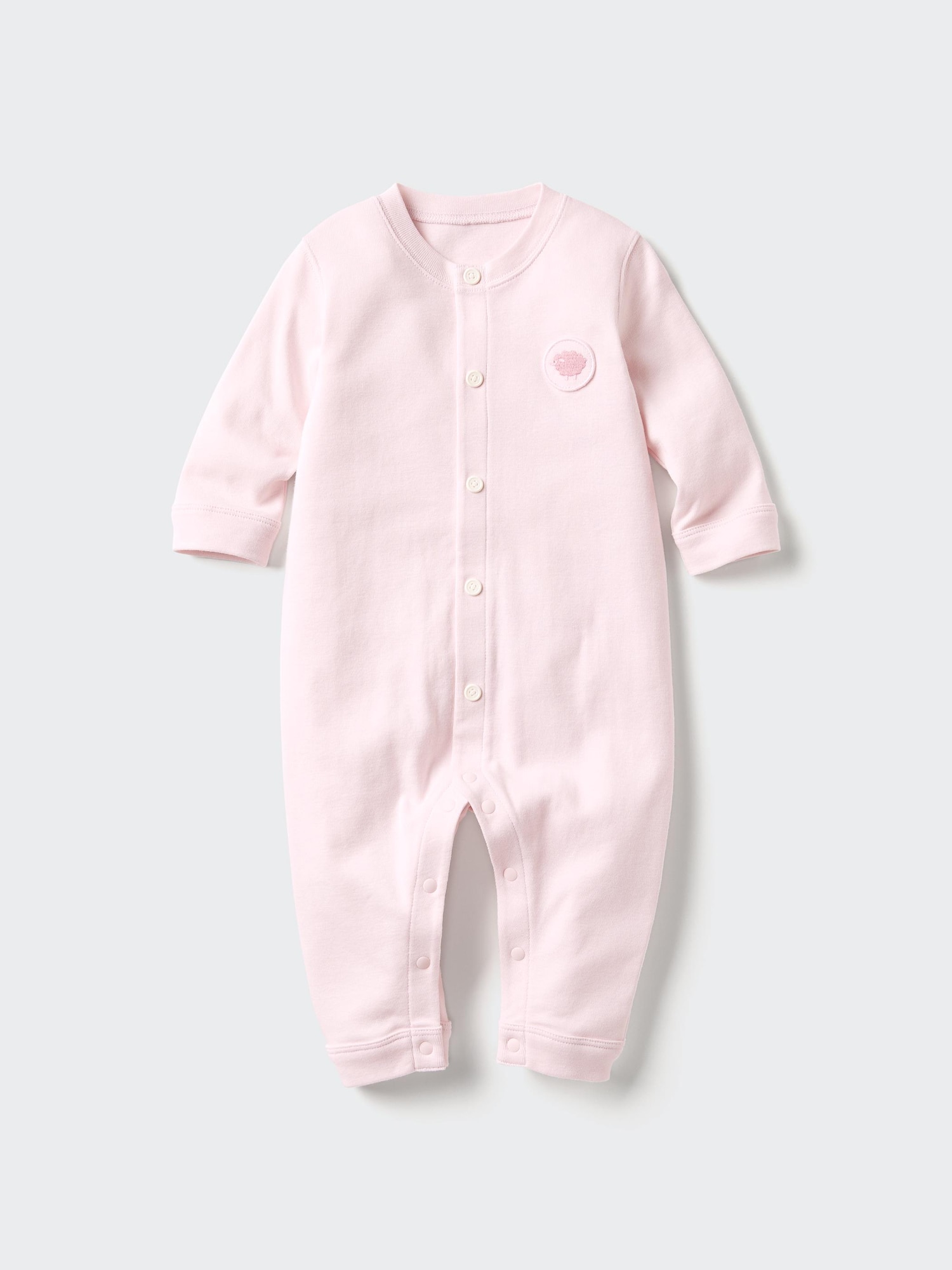 Babies' Newborn Ribbed One Piece Outfit (Long Sleeve) | UNIQLO UK