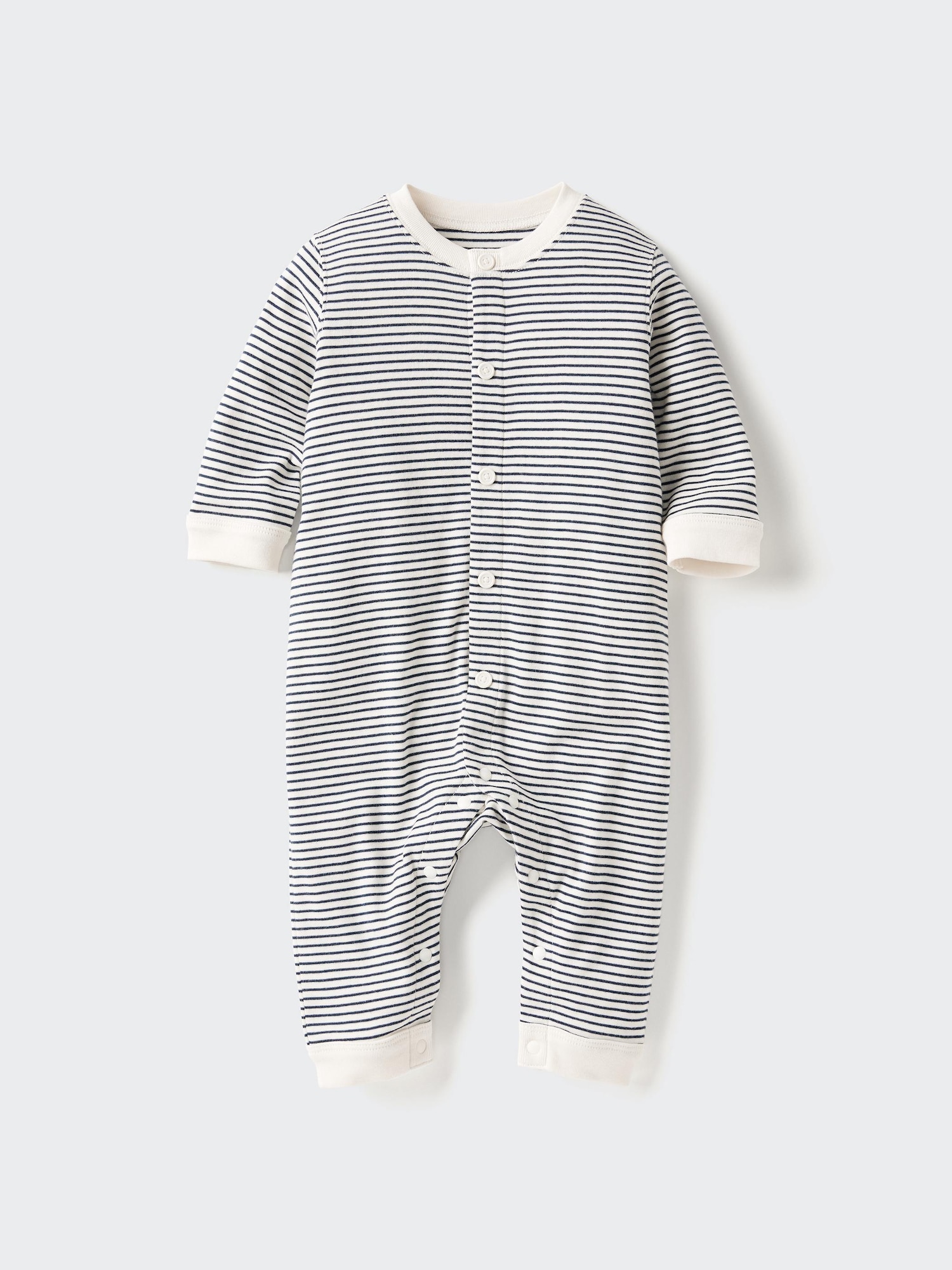 Baby Ribbed One Piece Long Sleeve Outfit | UNIQLO AU