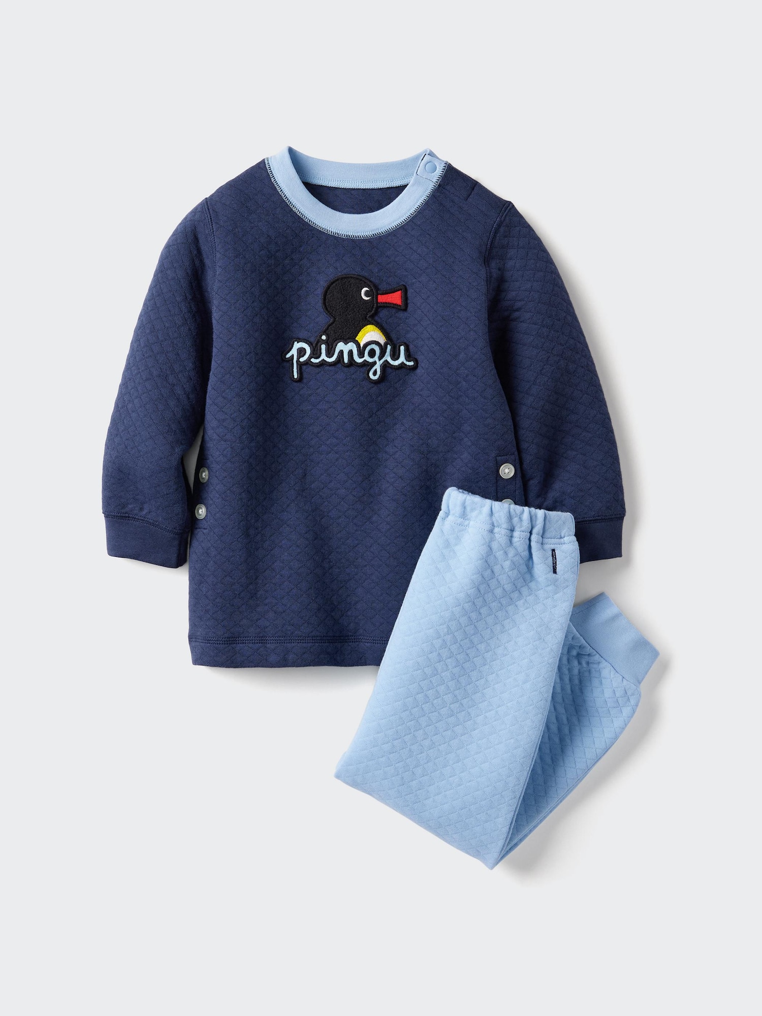 Babies' Toddler Clay Animation UT Quilted Pyjamas | UNIQLO UK