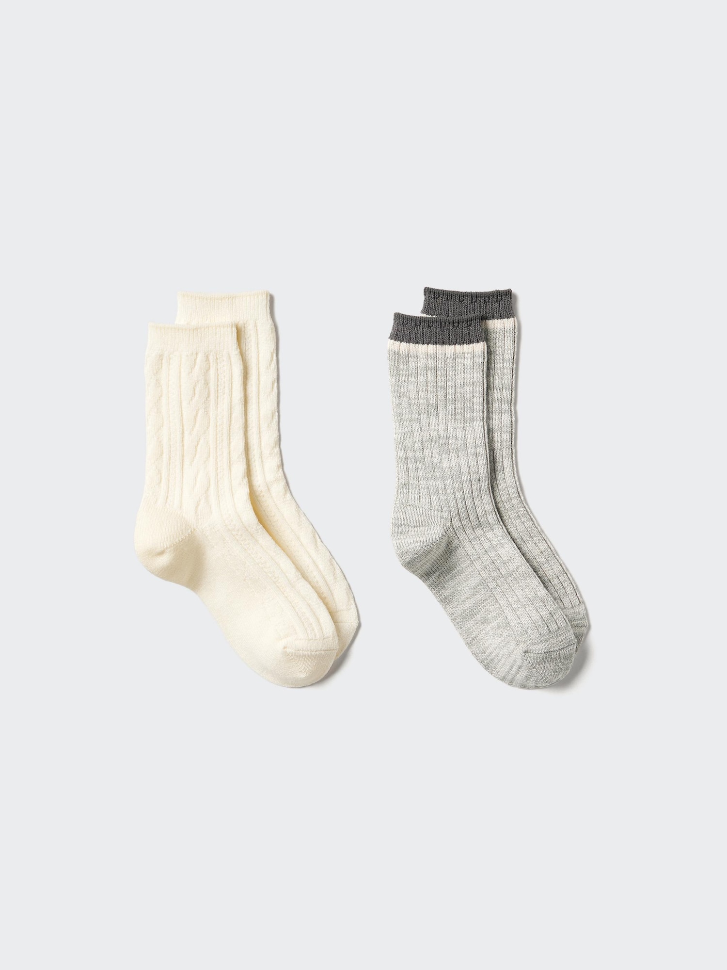 HEATTECH Melange Socks | 2 Pairs | UNIQLO US