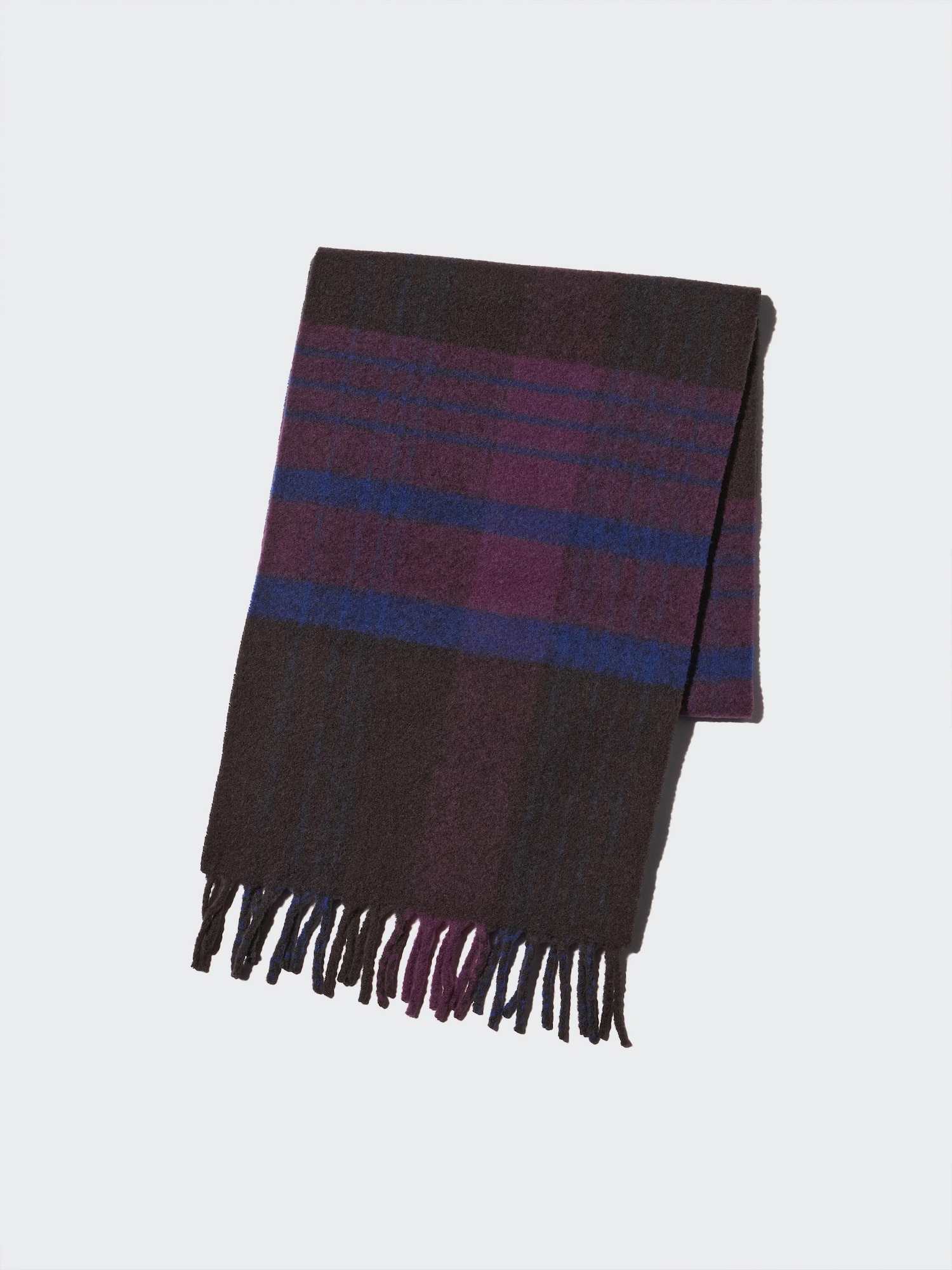 UNIQLO Soufflé Yarn Chunky Stole (Patterned) | StyleHint