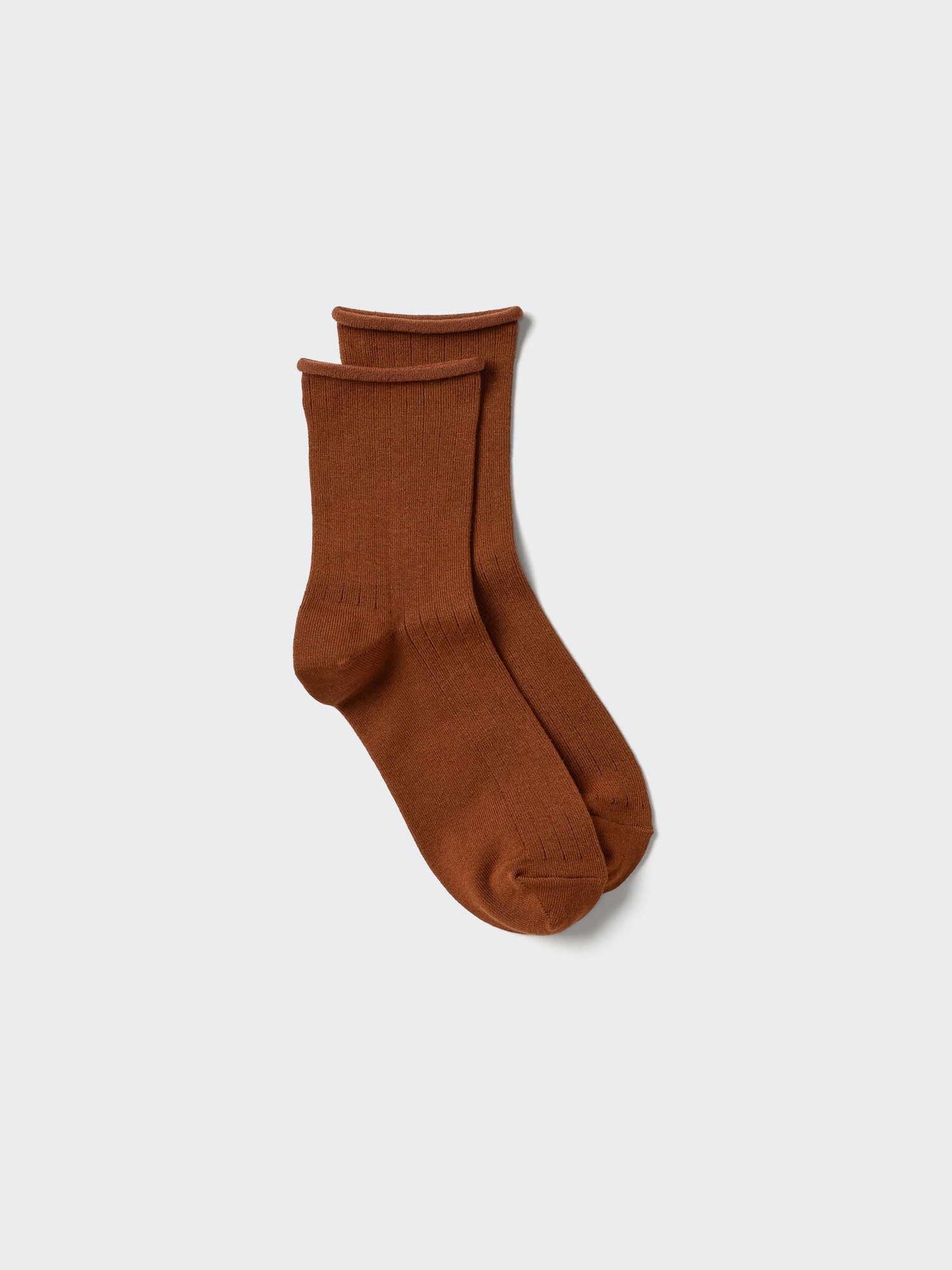 Women's HEATTECH Ribbed Cuff Roll Socks | UNIQLO US
