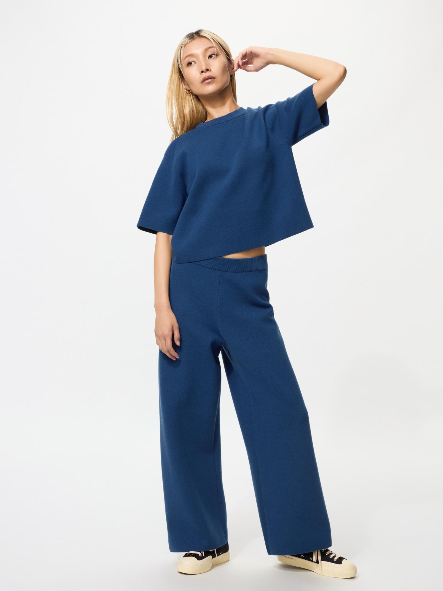UNIQLO Washable Milano Ribbed Trousers | StyleHint