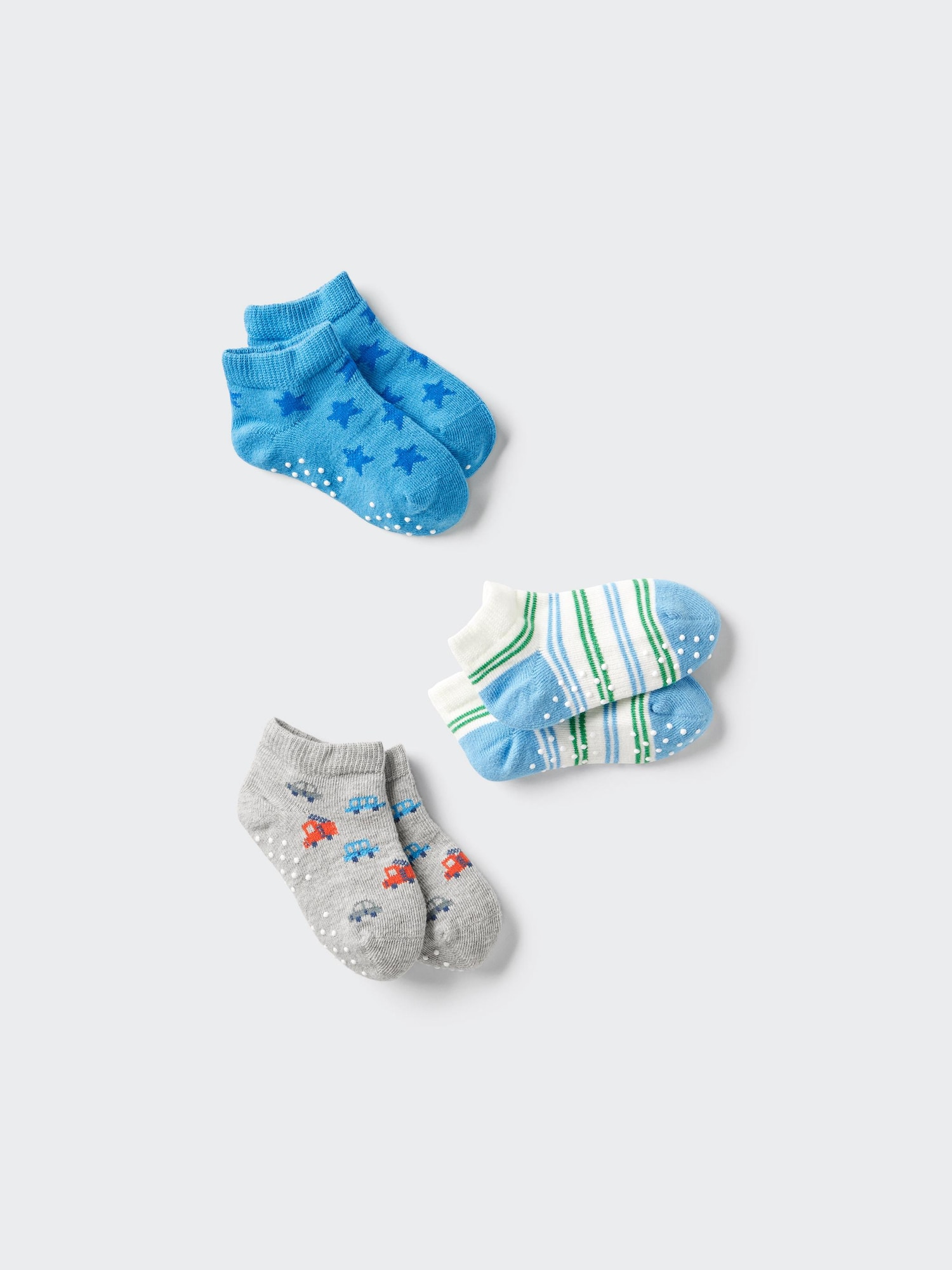 Babies' Short Socks (3 Pairs) | UNIQLO PL