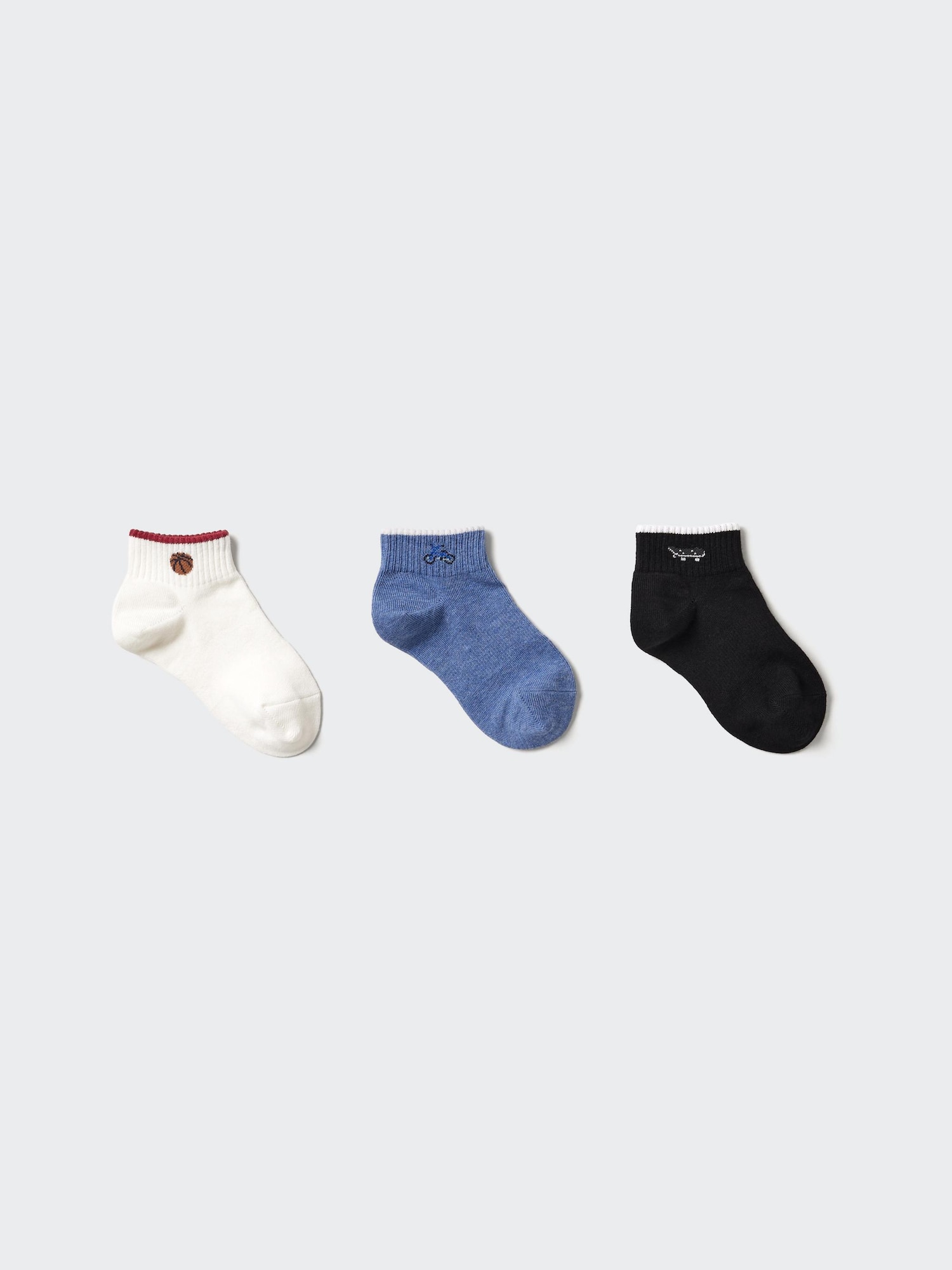 Kids Short Socks 3 Pack | UNIQLO AU