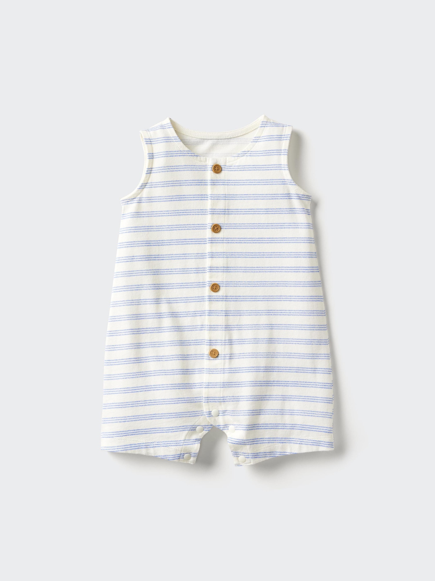 Babies' One Piece Outfit (Sleeveless, Striped) | UNIQLO AT