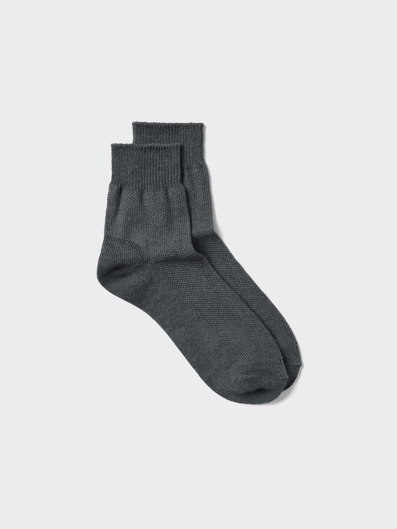 Men's Half Socks (Piqué) | UNIQLO UK
