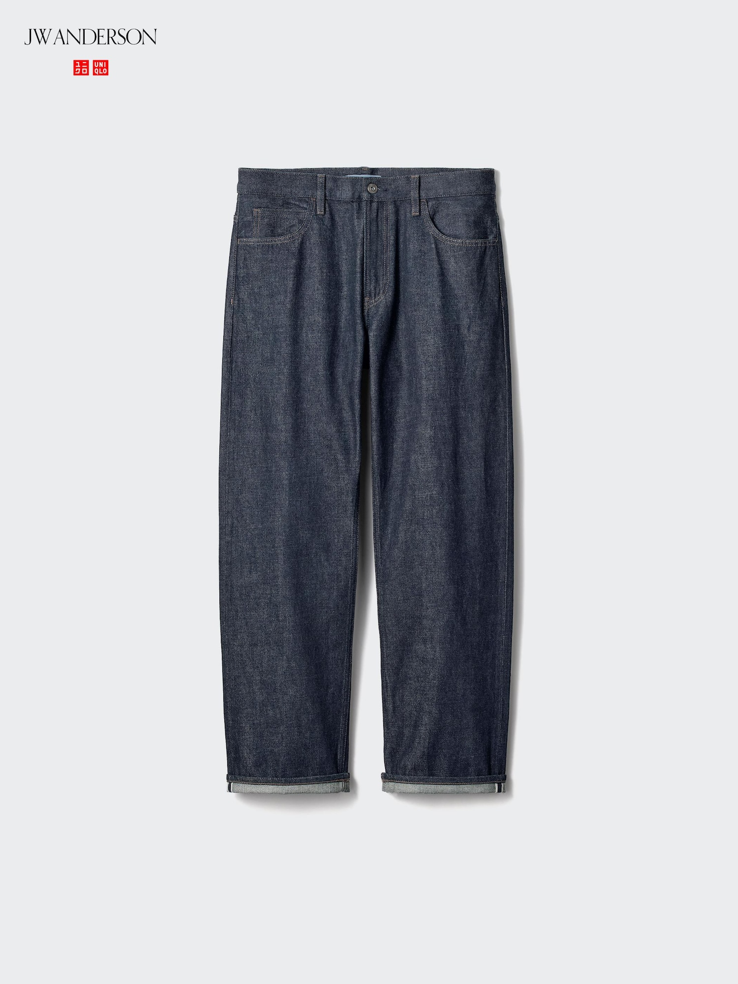 Men's Selvedge Straight Jeans | UNIQLO RO