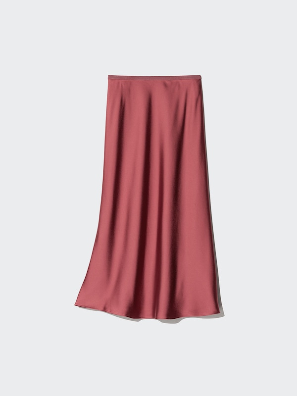 Women's Satin Skirt | UNIQLO LU