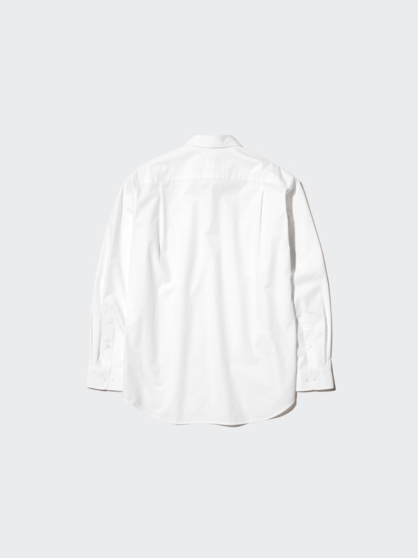 Men's Broadcloth Regular Fit Shirt (Regular Collar) | UNIQLO UK